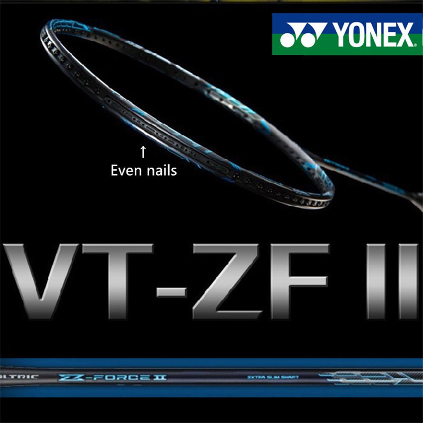 Raquete de Badminton única de carbono completo Yonex VTZF-II 4U 26-30 ...