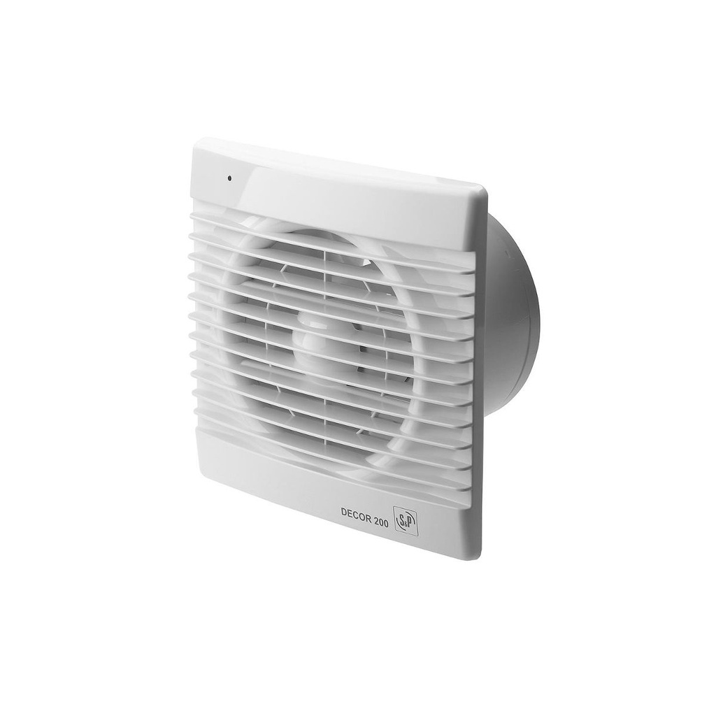 Exaustor para banheiro Soler & Palau Modelo DECOR-200 Com Timer ...