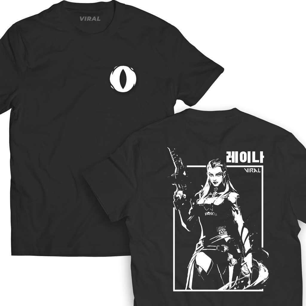Camiseta Valorant Reyna T-shirt Duelista frtt FPS Unissex Alternative ...