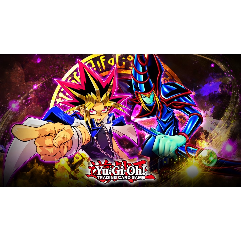 Playmat Personalizado Yu Gi Oh Dark Magic (58cm x 30cm) | Shopee Brasil