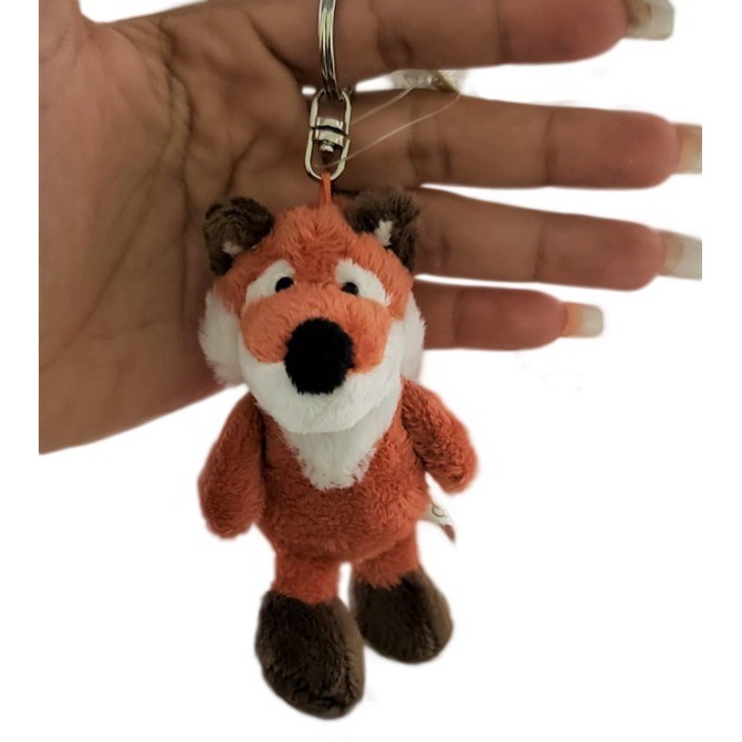 Kit Com 5 Chaveiro De Pelúcia - Raposa - 10cm - Manuque | Shopee Brasil