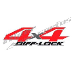 Emblema Adesivo 4x4 Diff-lock Diff Lock Toyota Hilux | Shopee Brasil