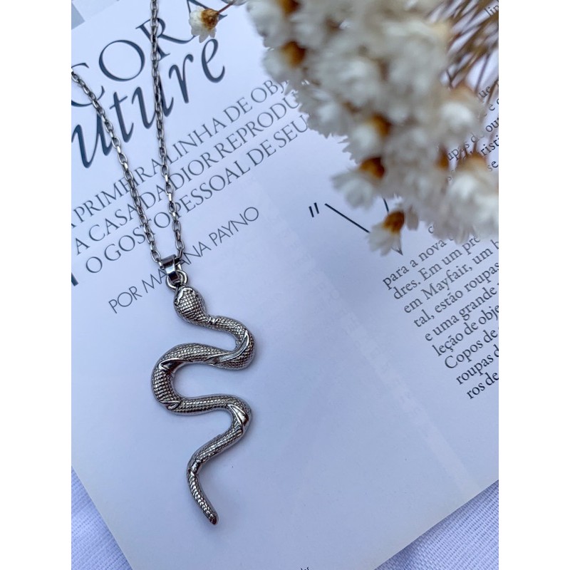 Colar Snake | Shopee Brasil