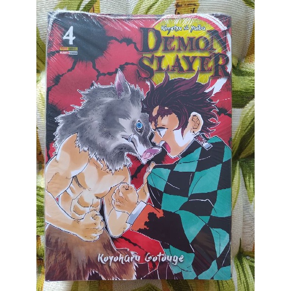 Mangá Demon Slayer vol.4 | Shopee Brasil