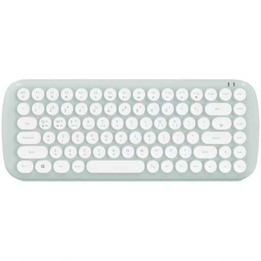 ACTTO RETRO POP MINI Teclado BLUETOOTH BTK-03 (Menta) | Shopee Brasil