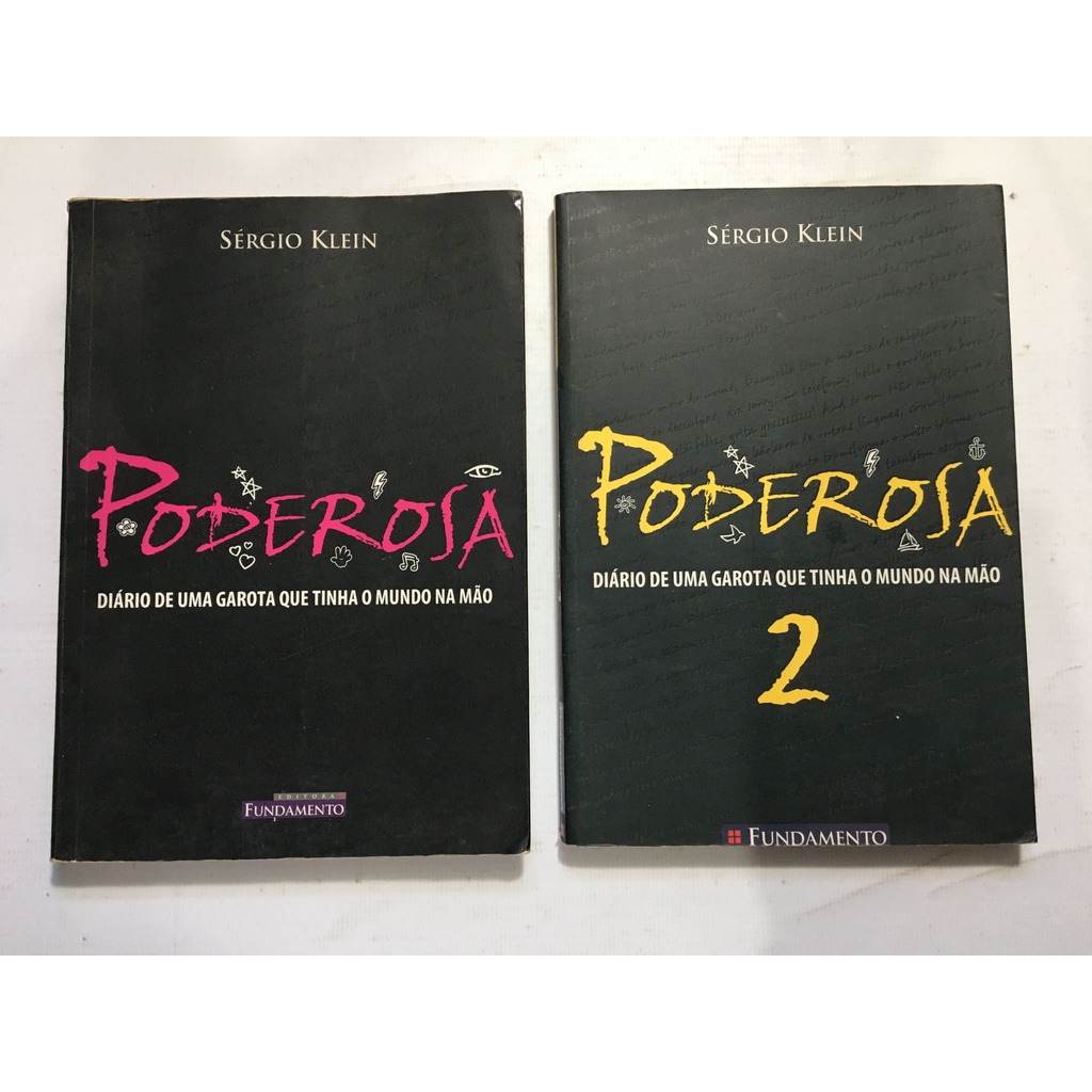 Livros Poderosa Diário De Uma Garota Que Tinha O Mundo Na Mão 2 Vols ...