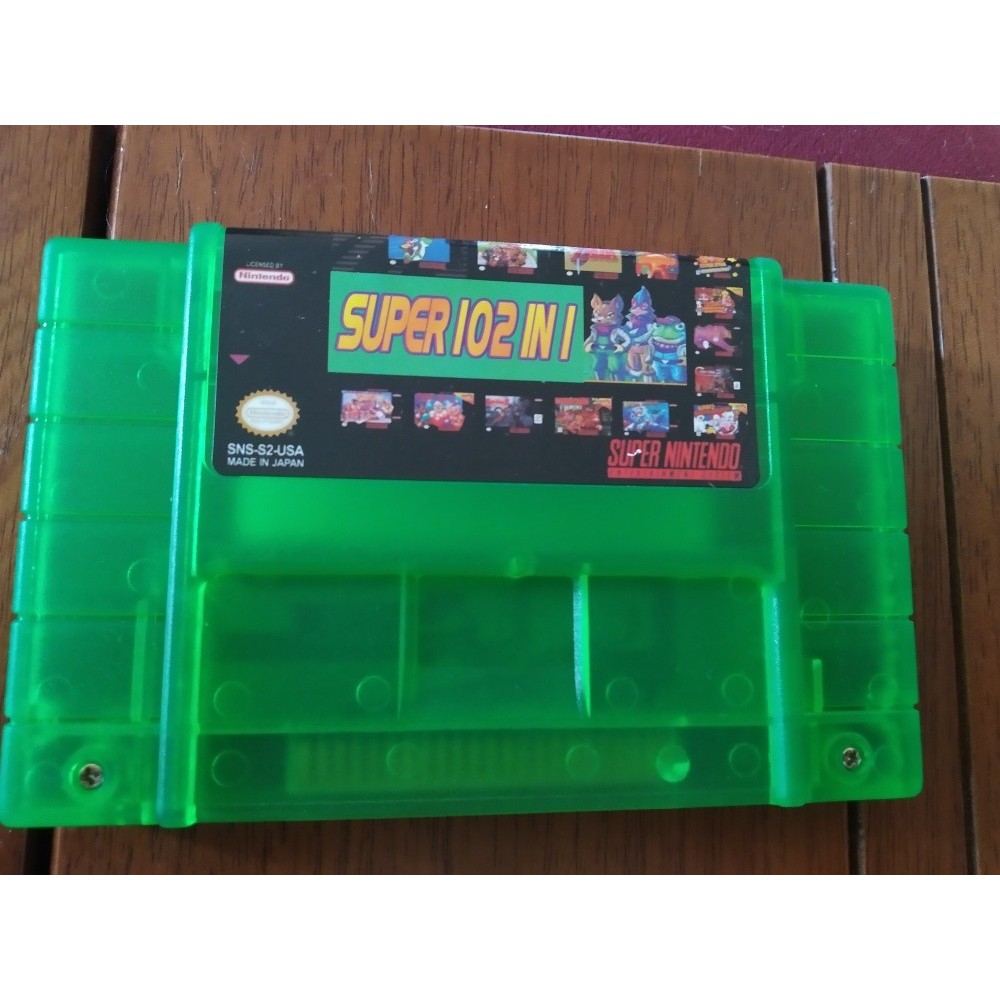Cartucho Super Nintendo 100 In 1 Donkey Kong 123 Mario Zelda | Shopee ...