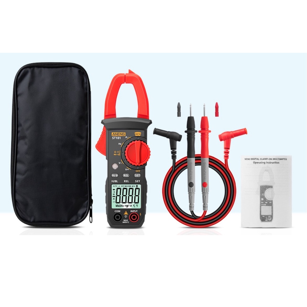 Amperímetro Multímetro Digital Profissional True Rms Dc/ac | Shopee Brasil