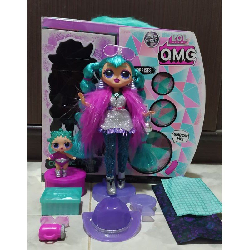 Boneca LOL Surprise OMG Winter Disco Cosmic Nova & Cosmic Queen ...