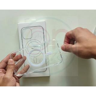 Capa Magnética IPhone Capinha Magsafe Case Magnética Transparente Iphone 11/ 12 / 13 / 14 PRO ...