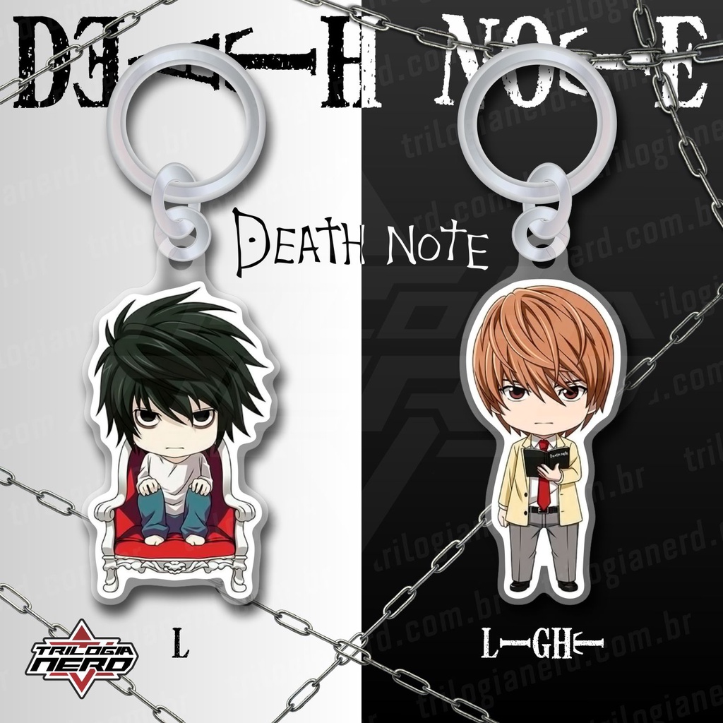Chaveiros Death Note - Death Note Keychain | Shopee Brasil