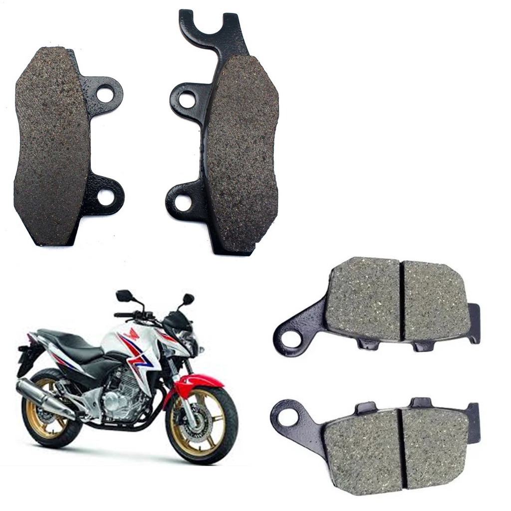 Pastilha De Freio Dianteira E Traseira Cb 300r Cb300 Sem Abs | Shopee ...