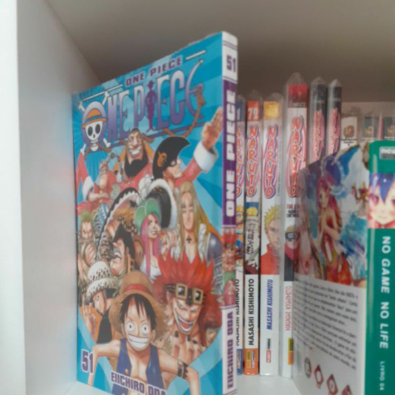 one piece vol 51 panini. | Shopee Brasil