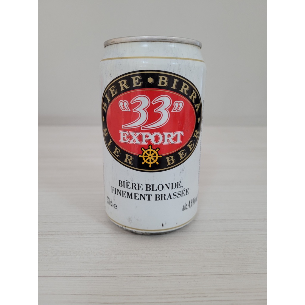 lata coleção cerveja "33" Export 330ml | Shopee Brasil
