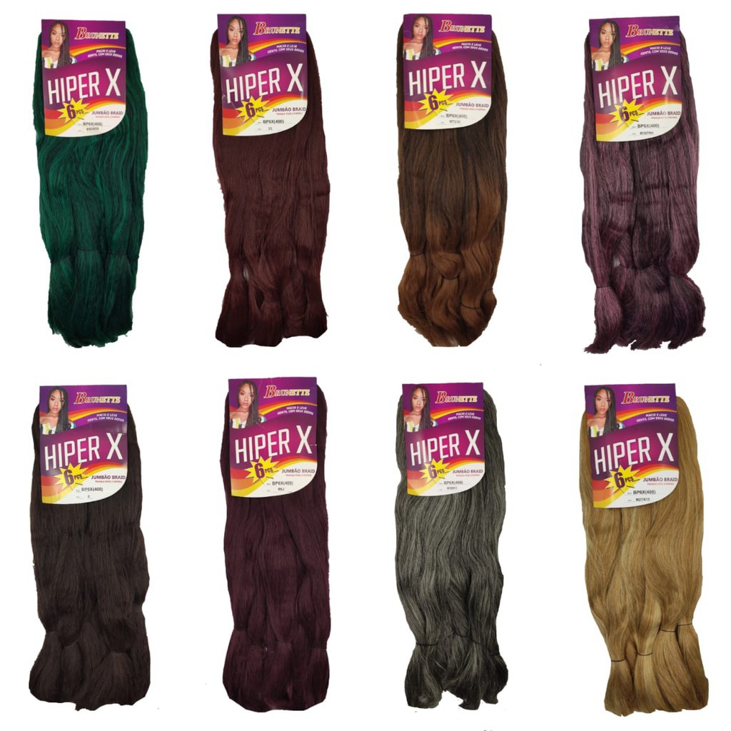 hiper x Cabelo Super Jumbo para trança alta qualidade box braids jumbão ...