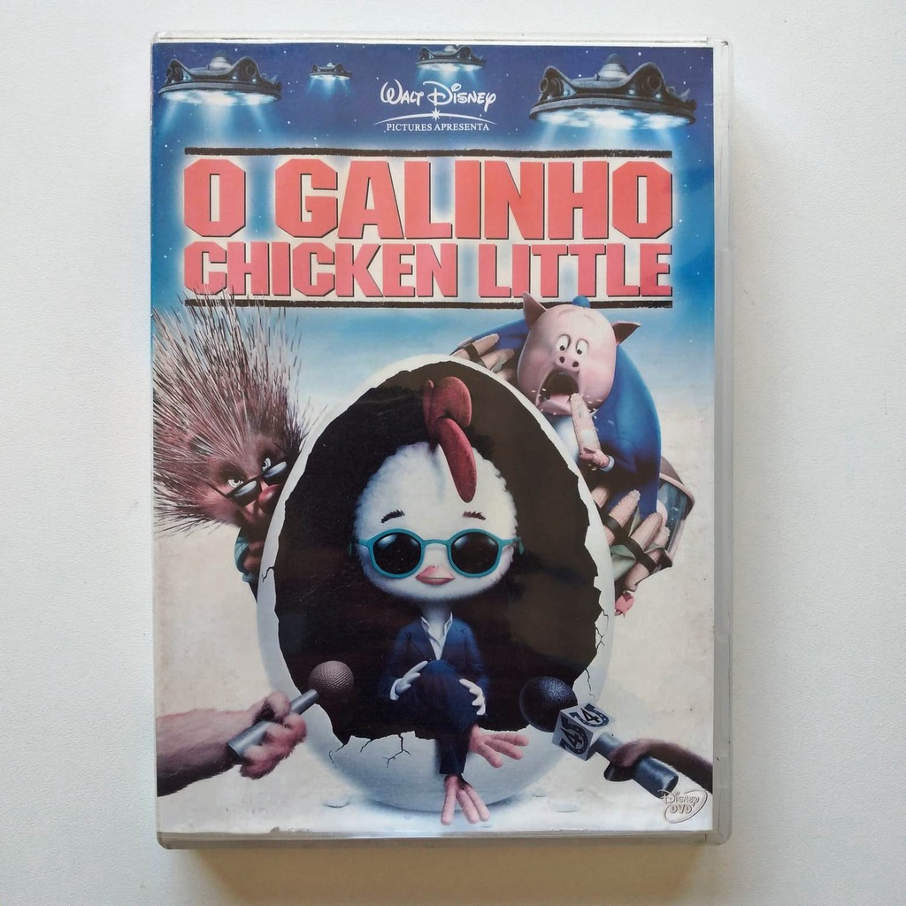 DVD Original O Galinho Chicken Little (Promoção monte seu kit com 10 ...