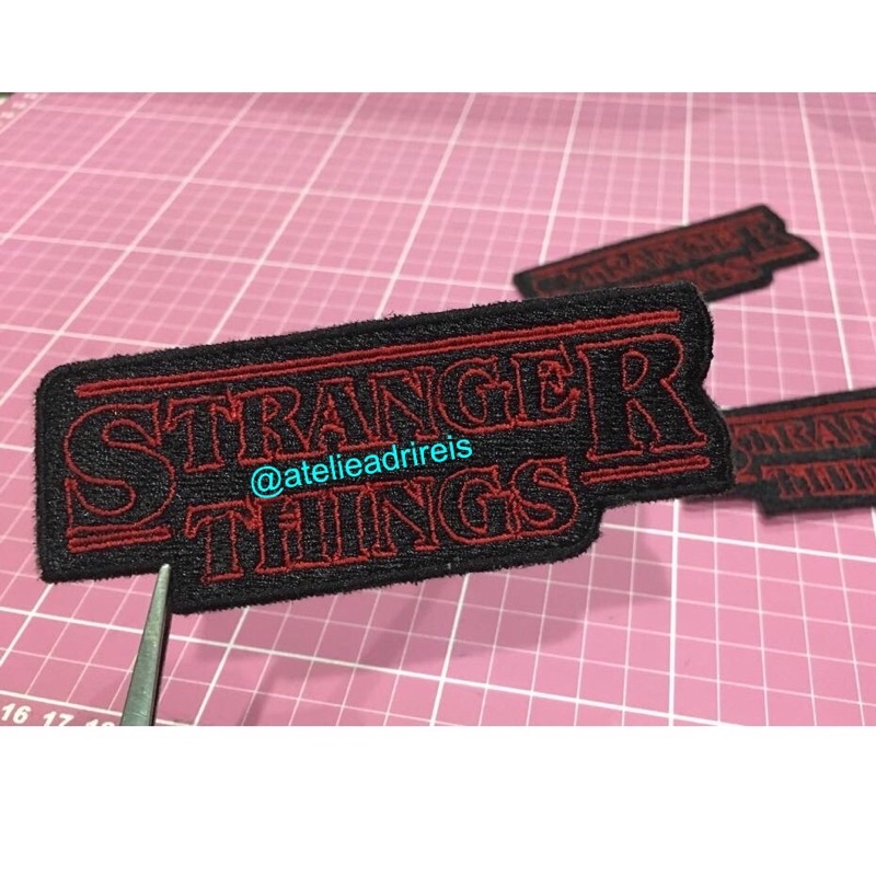Patch Bordado Stranger Things Termocolante | Shopee Brasil