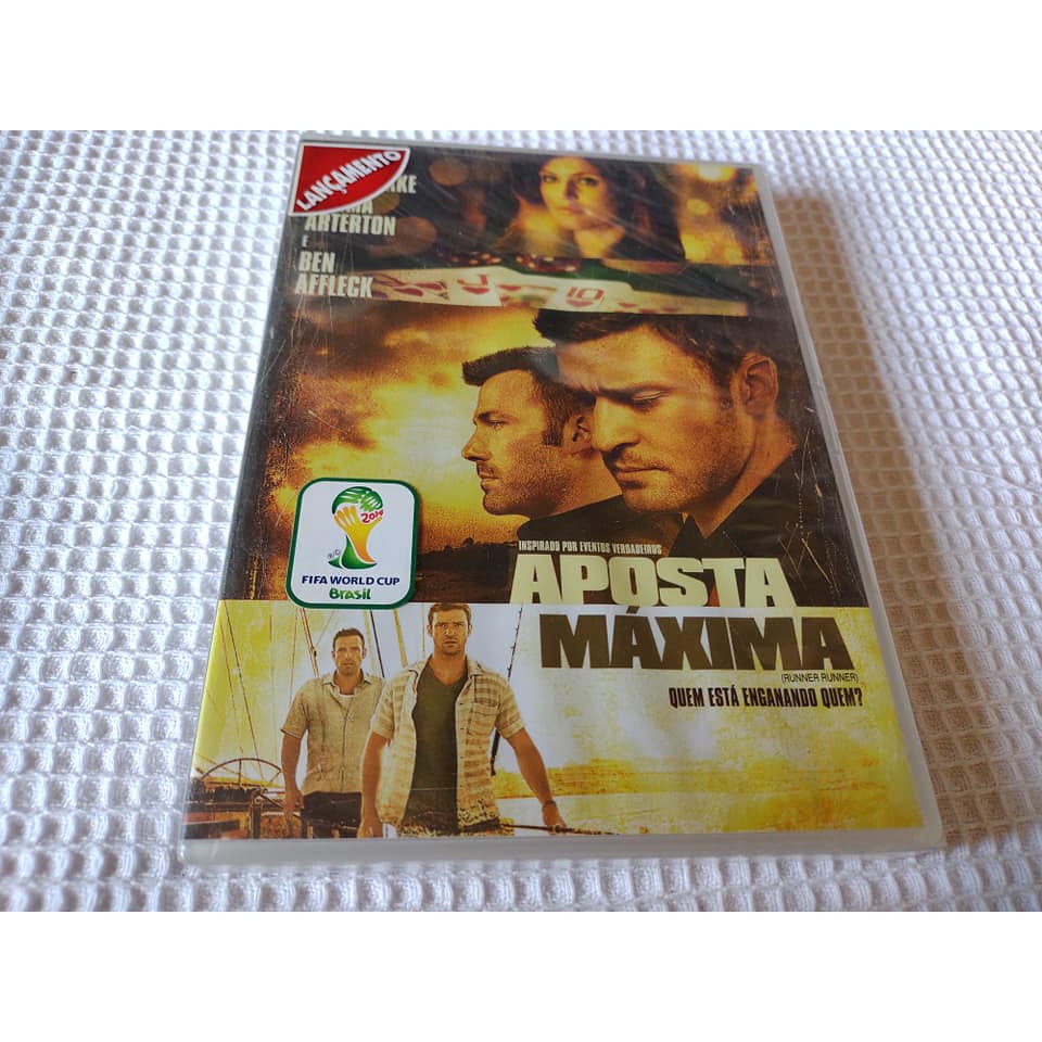 Aposta Máxima - DVD Filme com Ben Affleck Lacrado e Dublado | Shopee Brasil