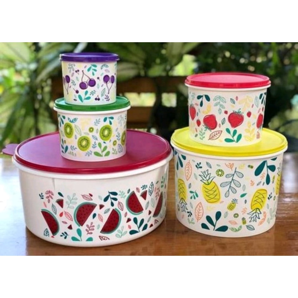 Tupper Caixas Frutas Tupperware | Shopee Brasil