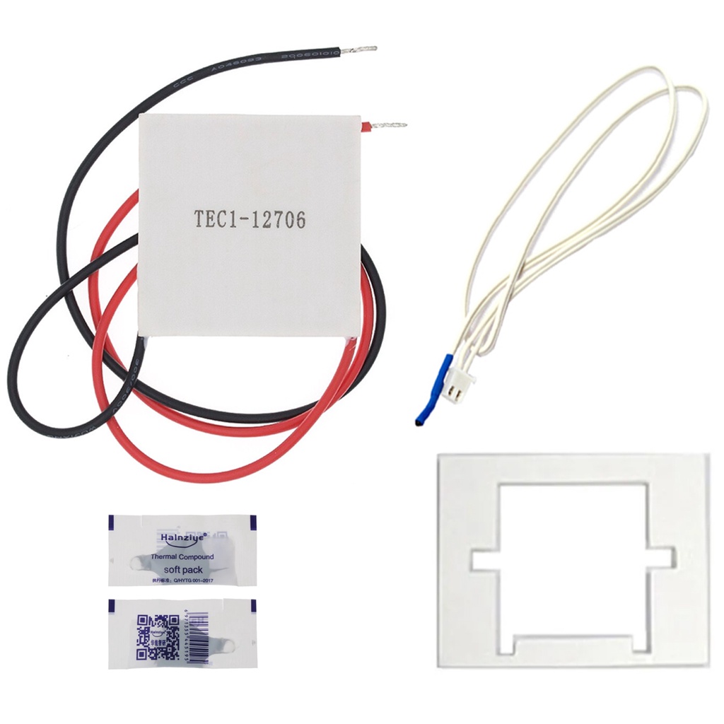 Pastilha Peltier + Pasta + Sensor Pa20g Pe10b Pa30g Pa40g | Shopee Brasil