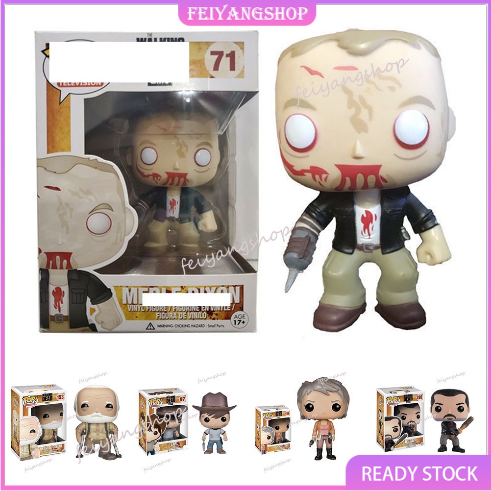Funko Pop The Walking Dead Merle Darryl Mitchon Nigan Carol Carroll ...