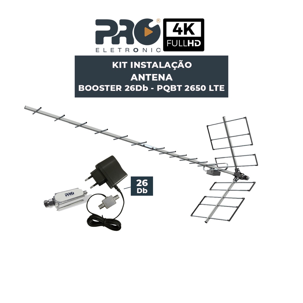 Antena Digital Externa Uhf Yagi Prohd1118 - Amplificador Booster Tv ... Antena Digital Externa Uhf Yagi Prohd1118 - Amplificador Booster Tv ...