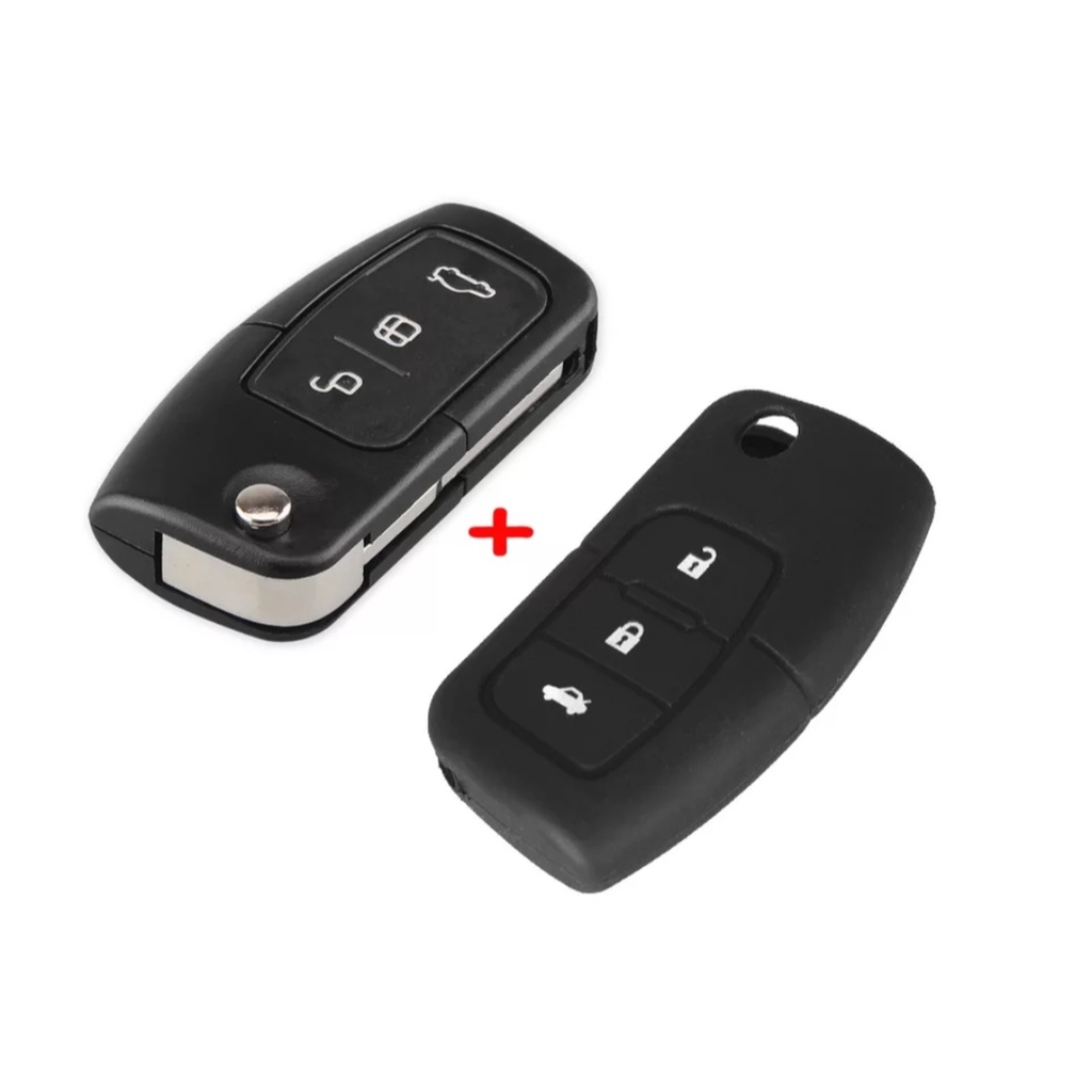 Chave Ford New Fiesta Focus Ecosport Outros carcaça | Shopee Brasil