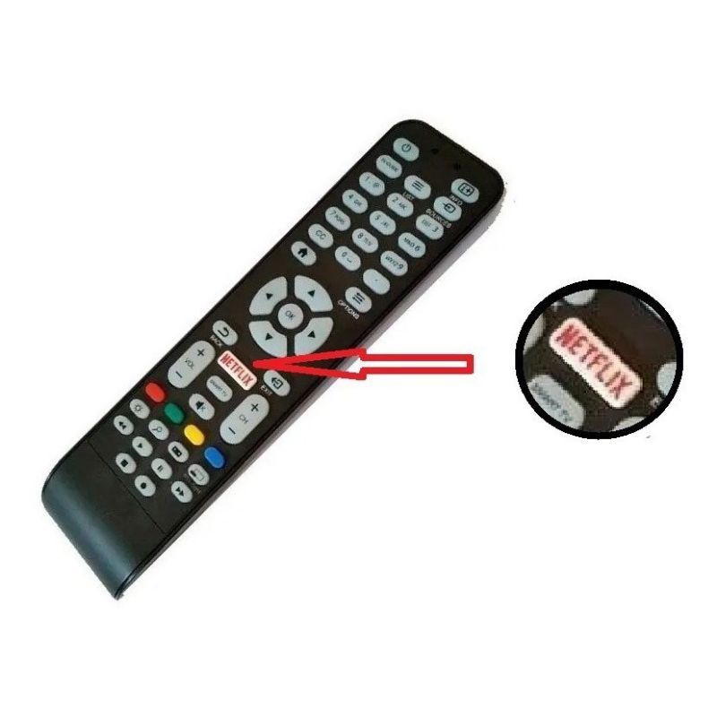 Controle Tv Aoc Netflix Smart Le 7463/8050 | Shopee Brasil
