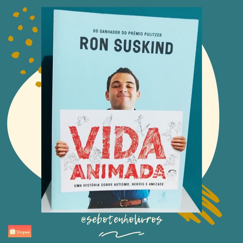 LIVRO - VIDA ANIMADA _ RON SUSHKIND | Shopee Brasil
