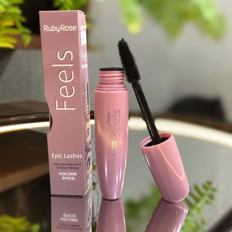 Mascara de Cilios, Efeito Fibras, Epic Lashes, Feels - Ruby Rose ...