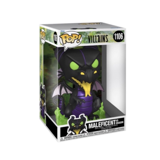 Funko Pop Maleficent as Dragon - Disney Villains #1106 | Shopee Brasil