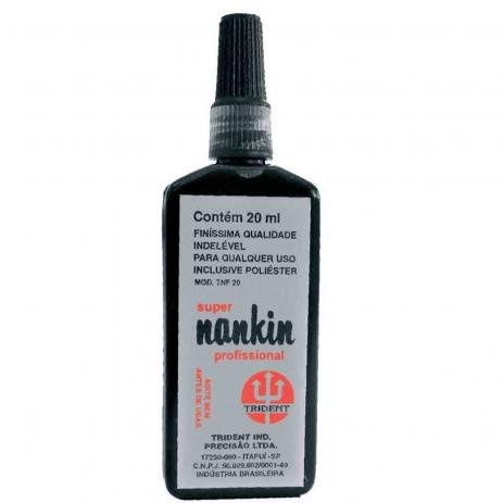 Tinta Nankim Frasco 20ml Trident | Shopee Brasil