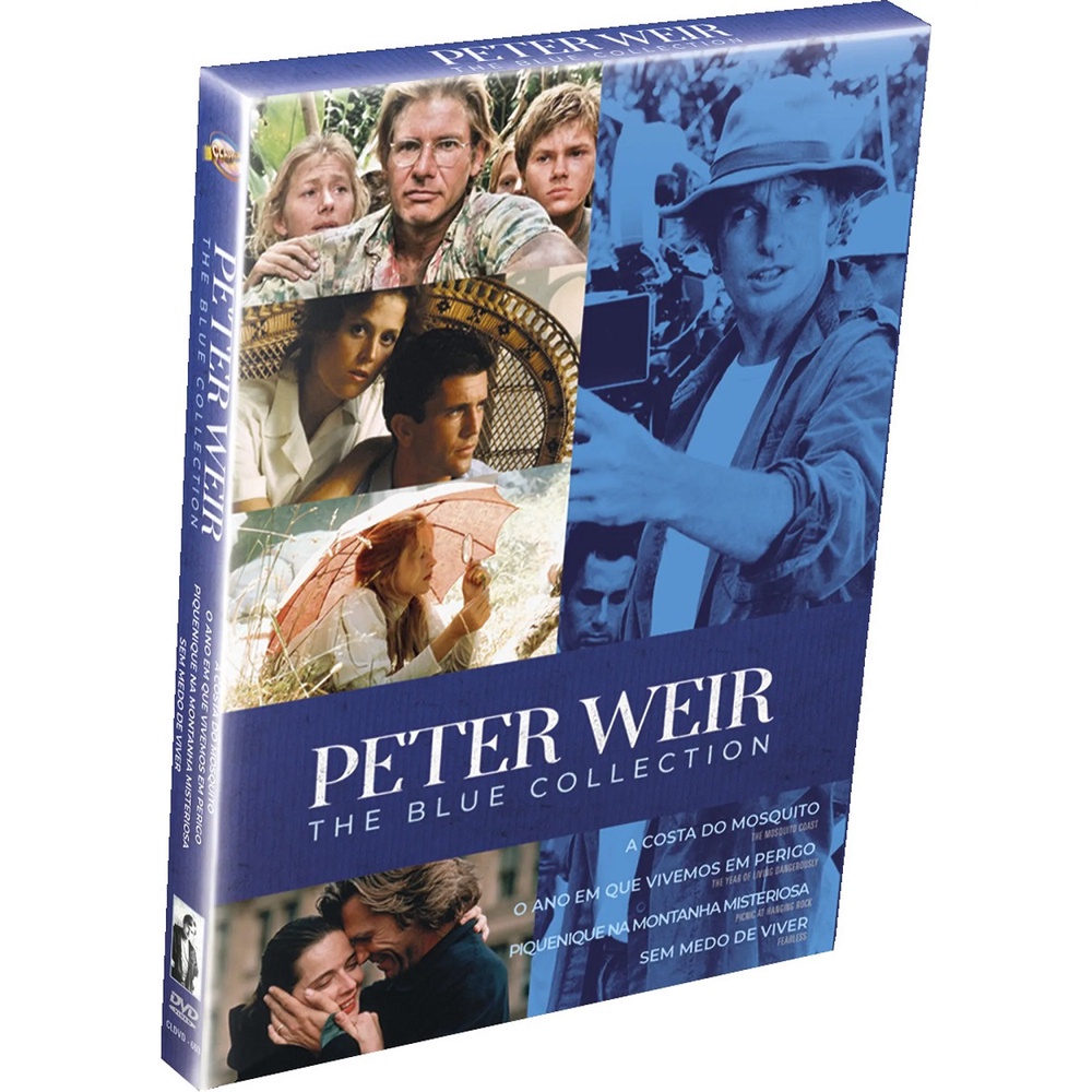 Dvd: Peter Weir: The Blue Collection - Digipack Com 4 Discos - Original ...