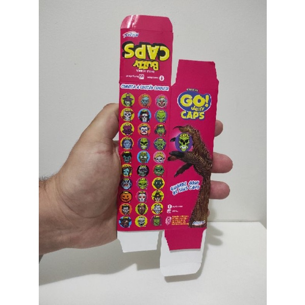 Porta Tazos Buzzy Caps | Shopee Brasil