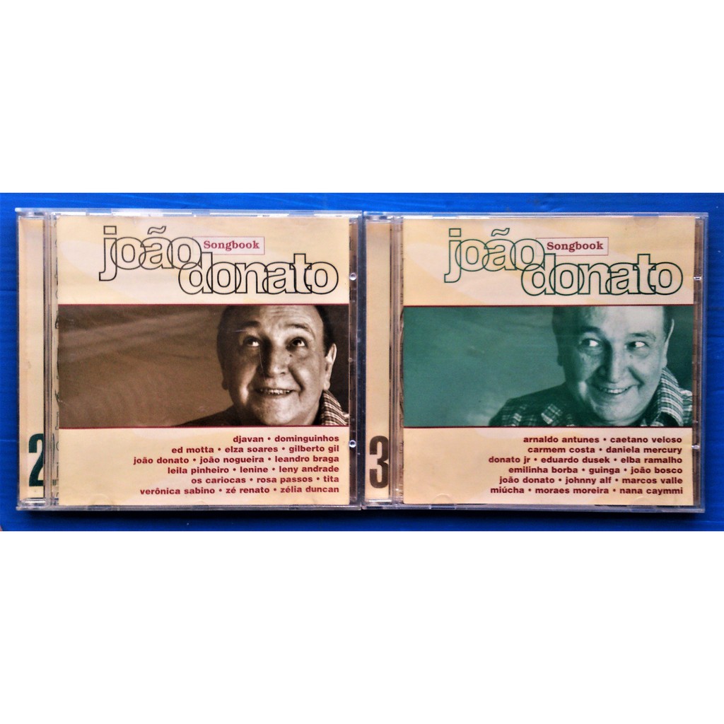Cd João Donato - Songbook 2 E 3 = São 2 Cds - Gil Elba Elza | Shopee Brasil