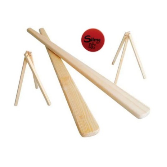 Kit Jogo 2 Taco De Bets Betes Com 1 Bola e 2 Casinhas Maximus Sports ...