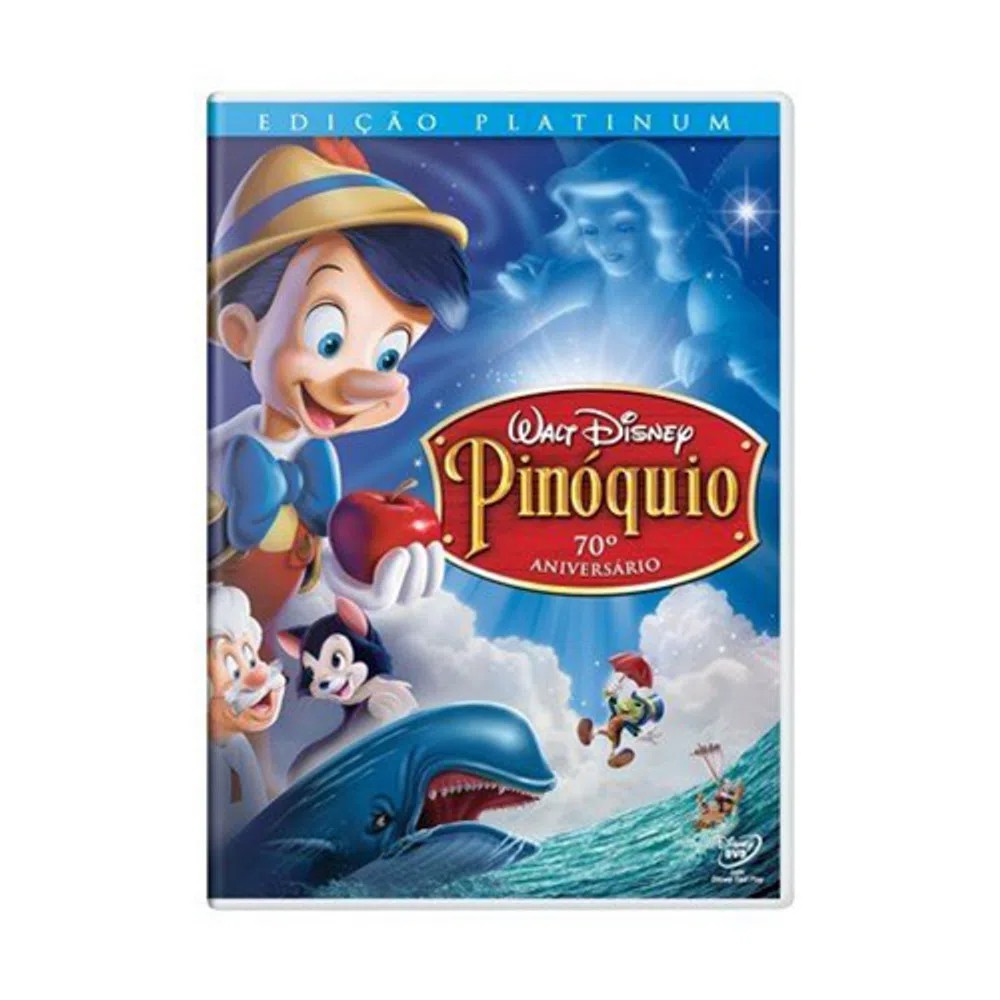Dvd: Pinóquio - Edição Platinum - Com 2 Discos - Original e Lacrado ...