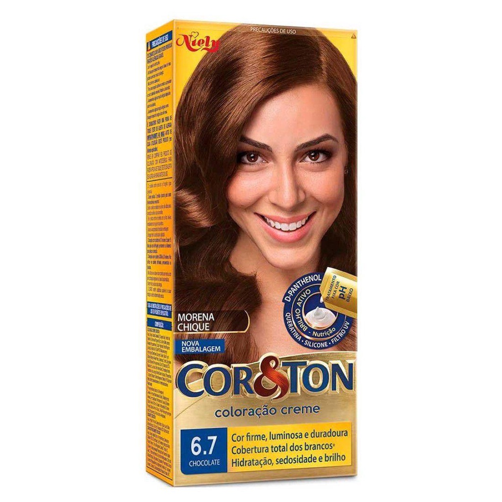 TINTA DE CABELO COR E TON | Shopee Brasil