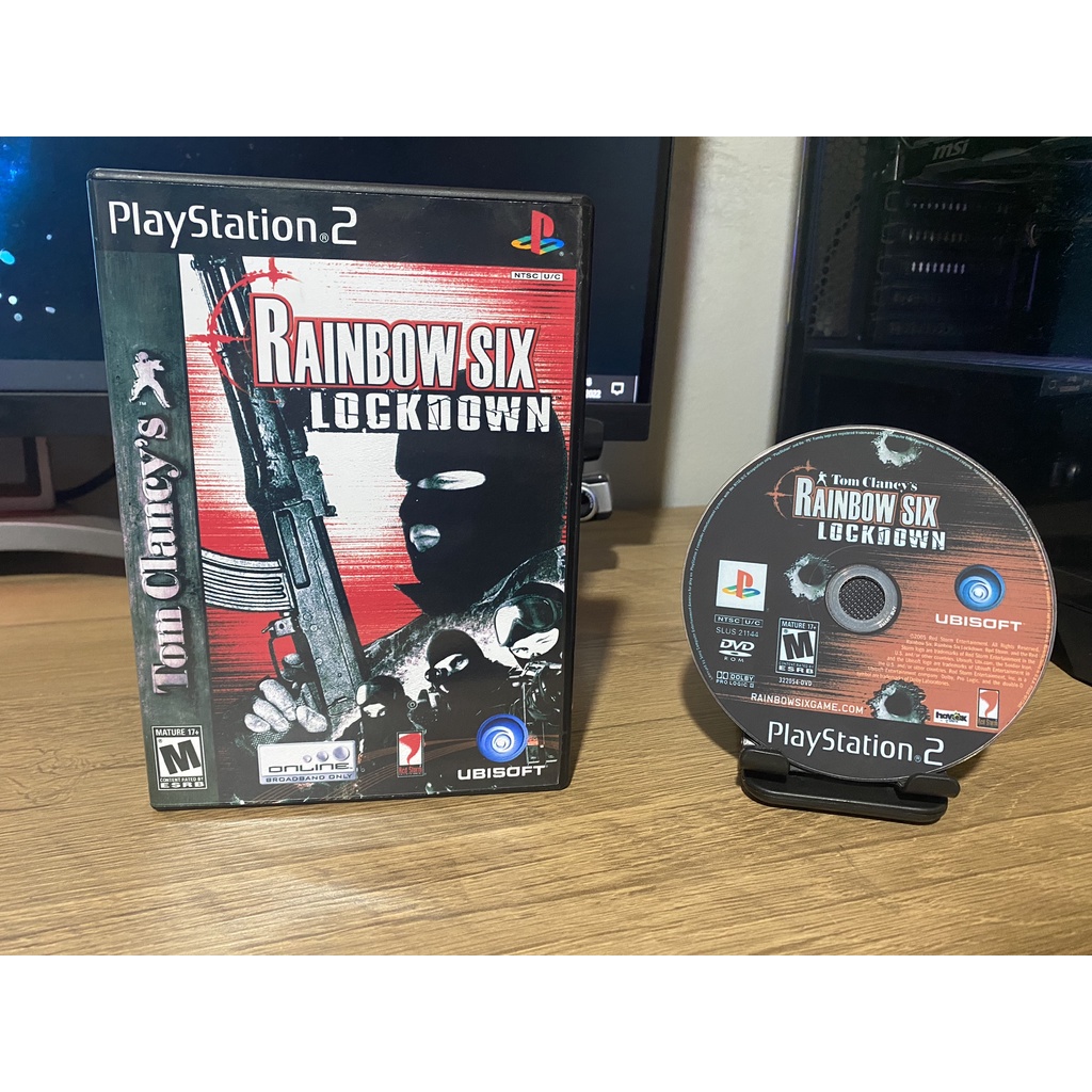 Tom Clancy's Rainbow Six: Lockdown para PS2 | Shopee Brasil