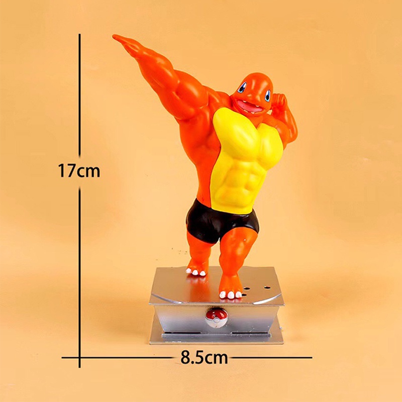 Pokémon PVC Action Figures / Brinquedos Pokemon Musculoso / Boneco ...