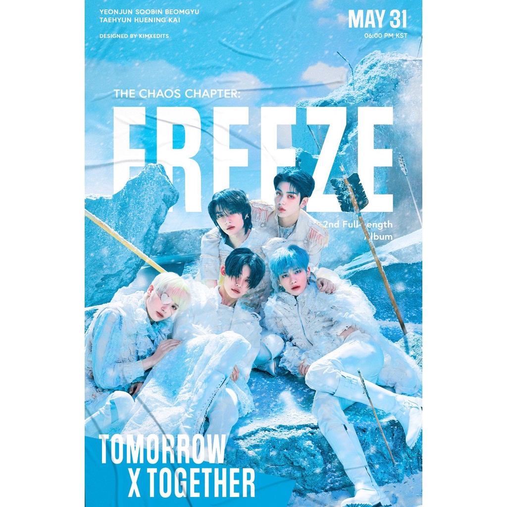 Poster TxT - Kpop - TxT - Poster | Shopee Brasil