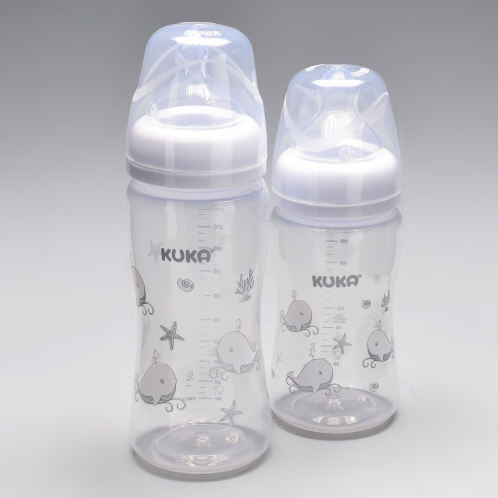 Kit Mamadeira Kuka Essencial Bico ortodontico 330ml e 240ml | Shopee Brasil