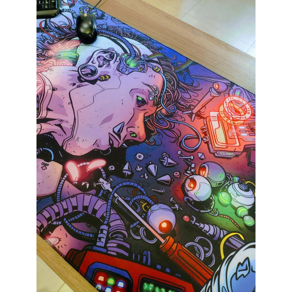 Mousepad Gamer especial Mega Grande - TEMA CYBERPUNK - ESCOLHA O ...