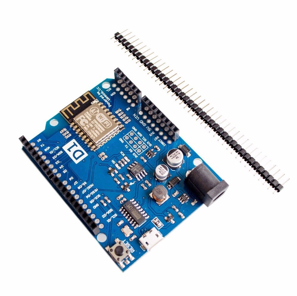 Placa Wi-Fi WeMos D1 R2 ESP8266 ESP12E Compatível c Arduino | Shopee Brasil