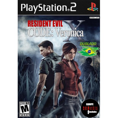 Resident Evil Code Veronica Dublado - Playstation 2 | Shopee Brasil