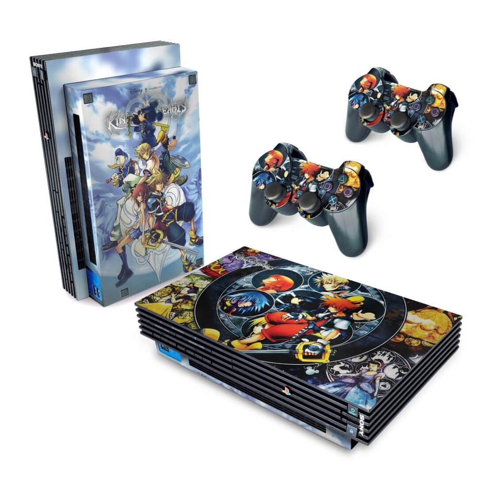 Skin PS2 Fat Adesivo - Kingdom Hearts II 2 | Shopee Brasil