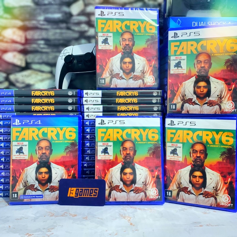 Far Cry 6 Ps5 Midia Fisica Shopee Brasil