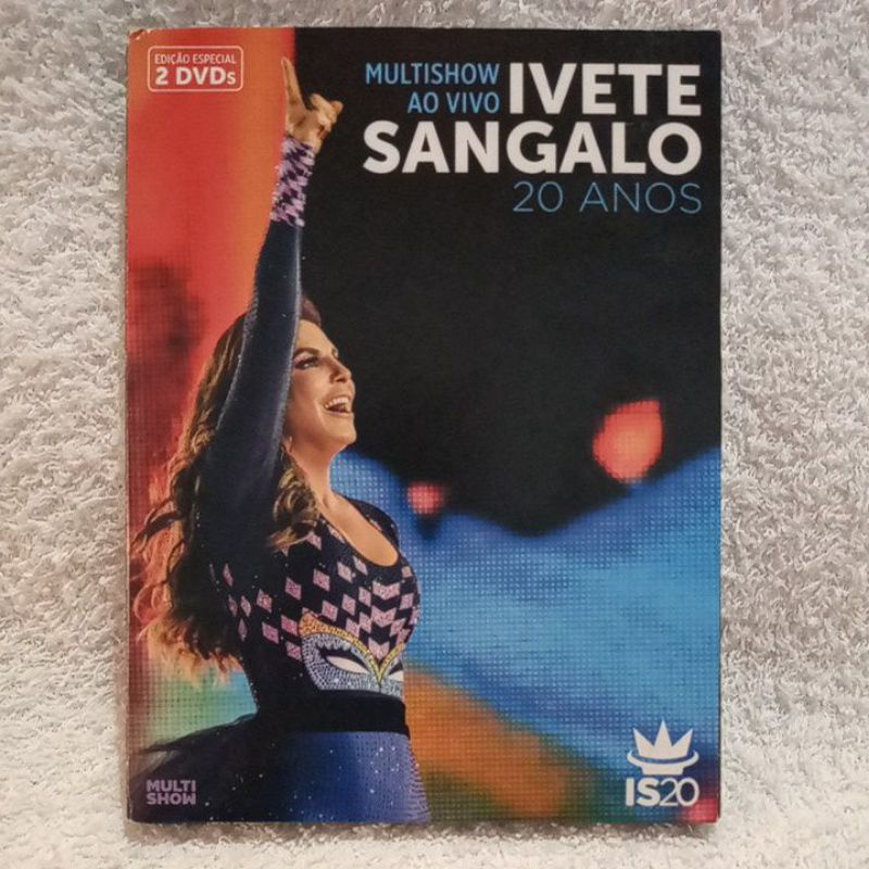 DVD Ivete Sangalo - Multishow ao vivo 20 Anos (duplo, digipack, edição ...