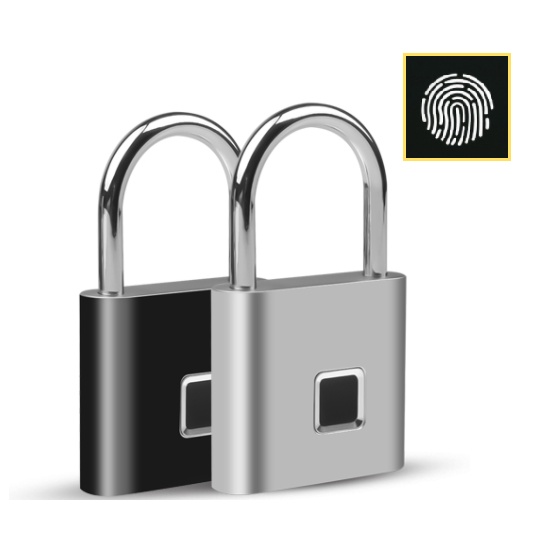 Cadeado Inteligente Biometrico Desbloqueio com Impressao Digital Dedo ...