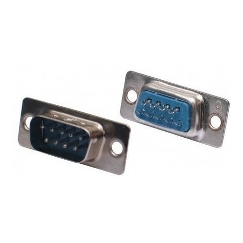 Conector Db9 Macho Solda Fio Rs232 Serial | Shopee Brasil